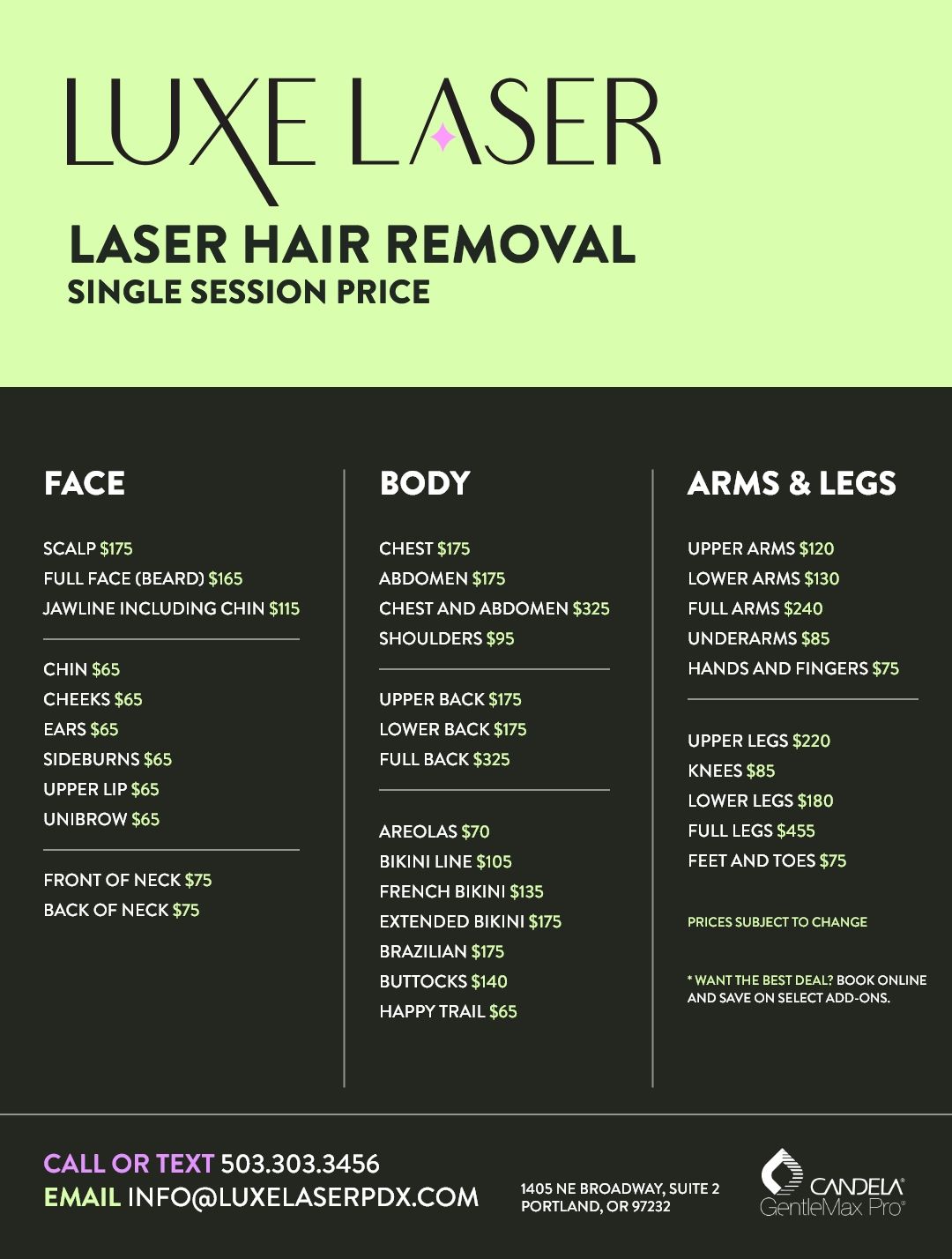 The Price of Confidence: Breaking Down the Cost of Laser Hair Removal ...